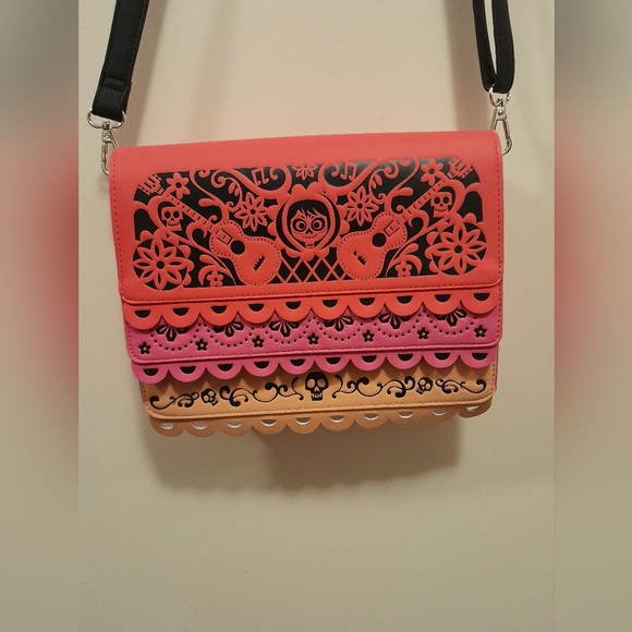 Loungefly | Bags | Loungefly Disney Pixar Coco Papel Picado Crossbody ...